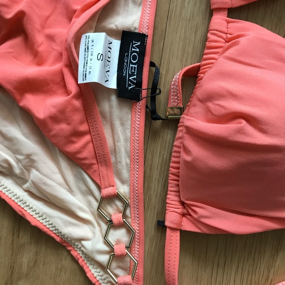Moeva London | Swim | Moeva London Peach Bathing Suit Top And Bottom ...